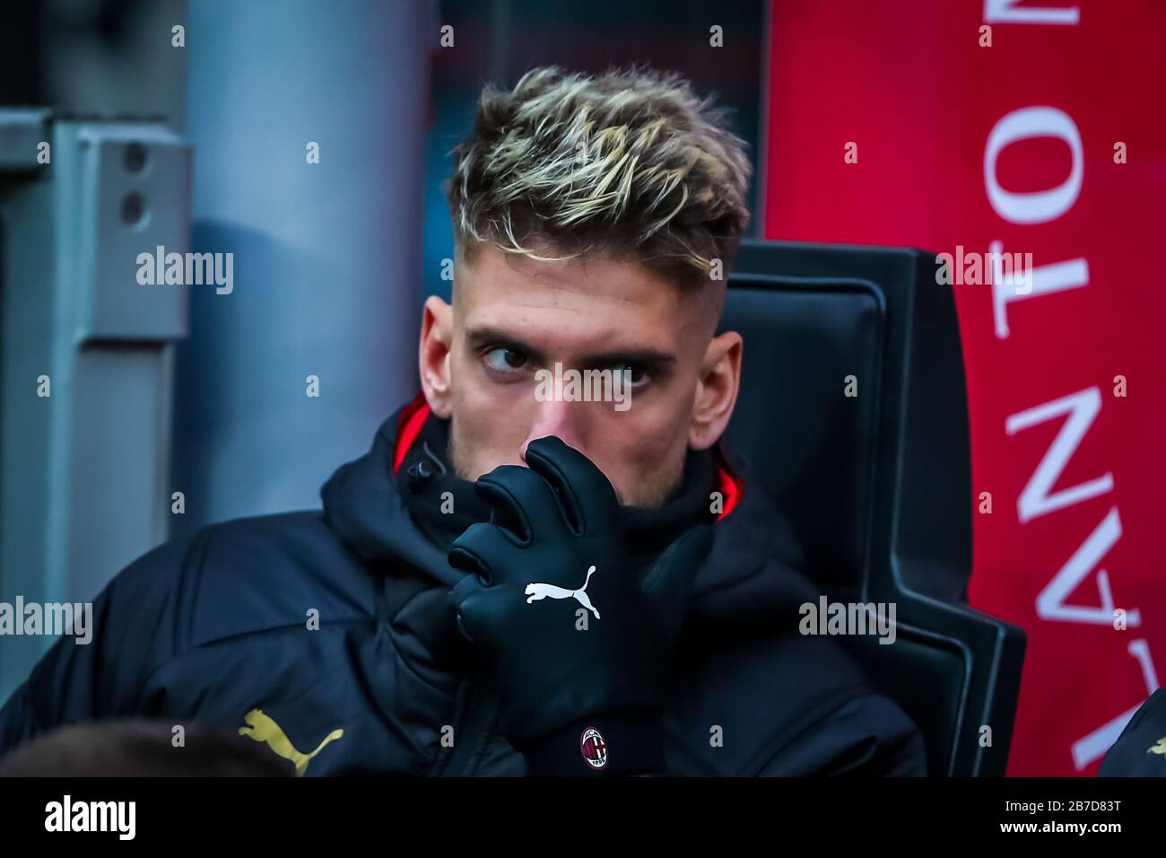 Samu Castillejo of AC Milan during italian soccer Serie A season 2019/ ...