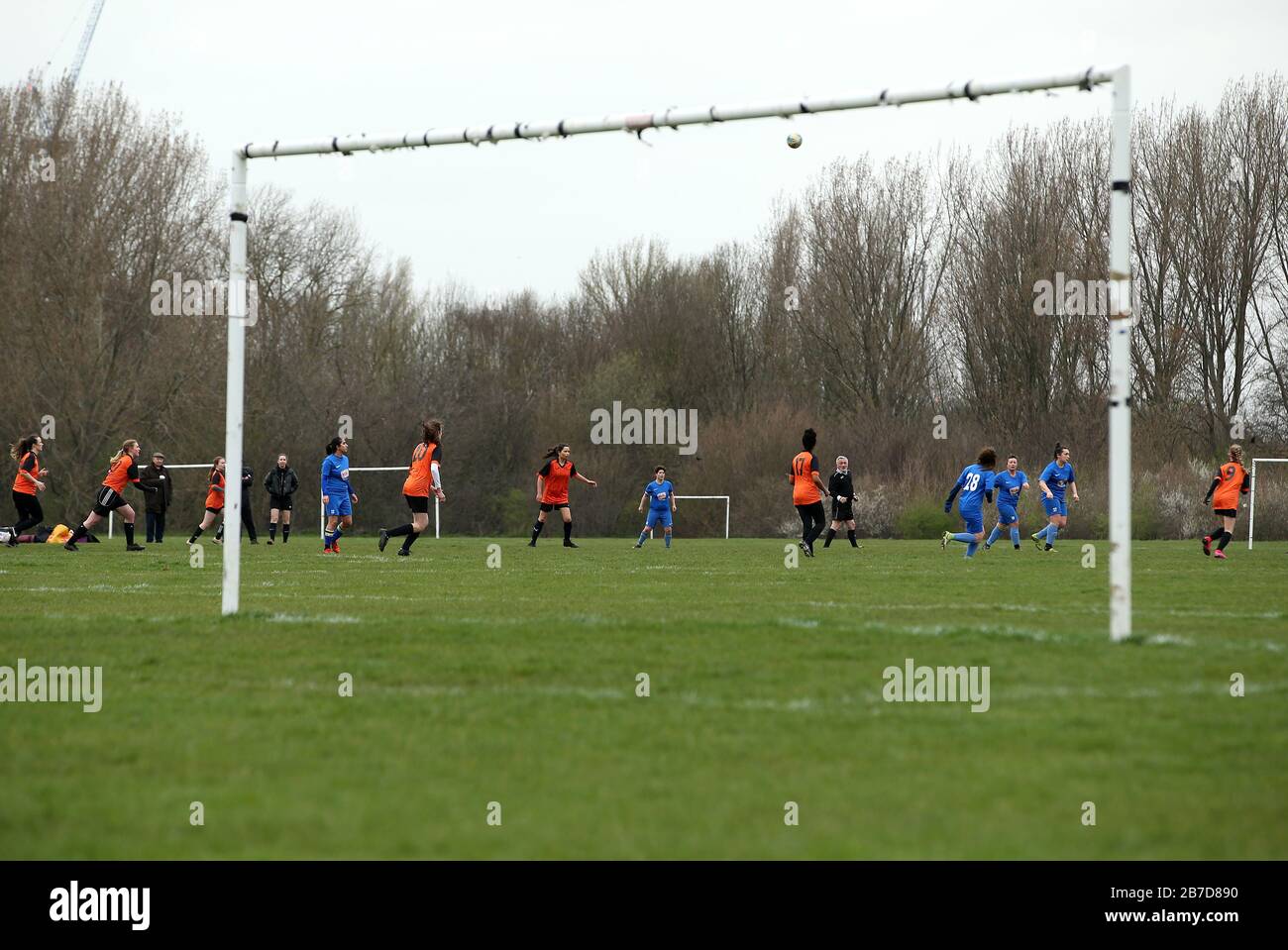 Hackney marshes football view hi-res stock photography and images - Alamy