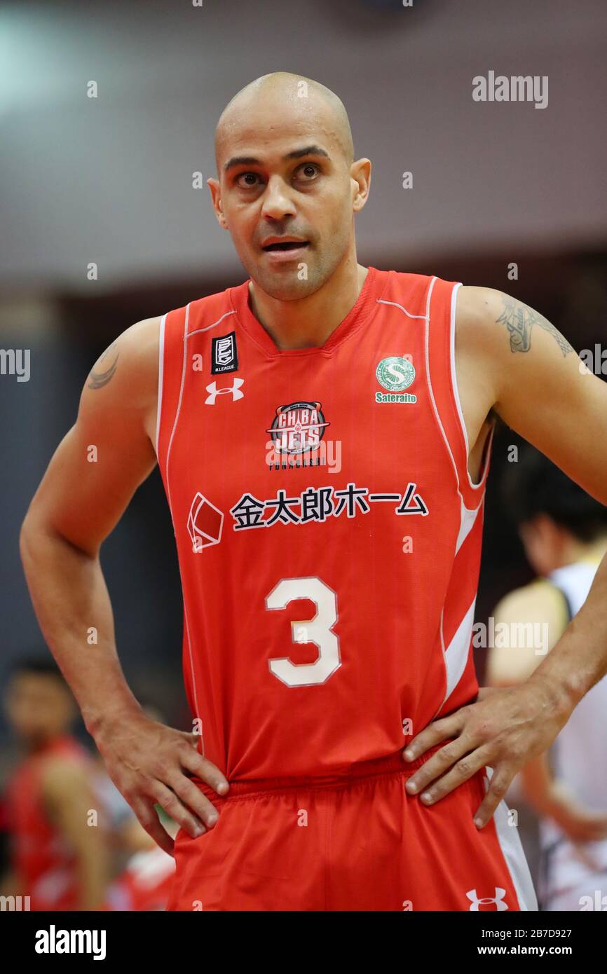 Funabashi Arena, Chiba, Japan. 14th Mar, 2020. Michael Parker (Jets ...