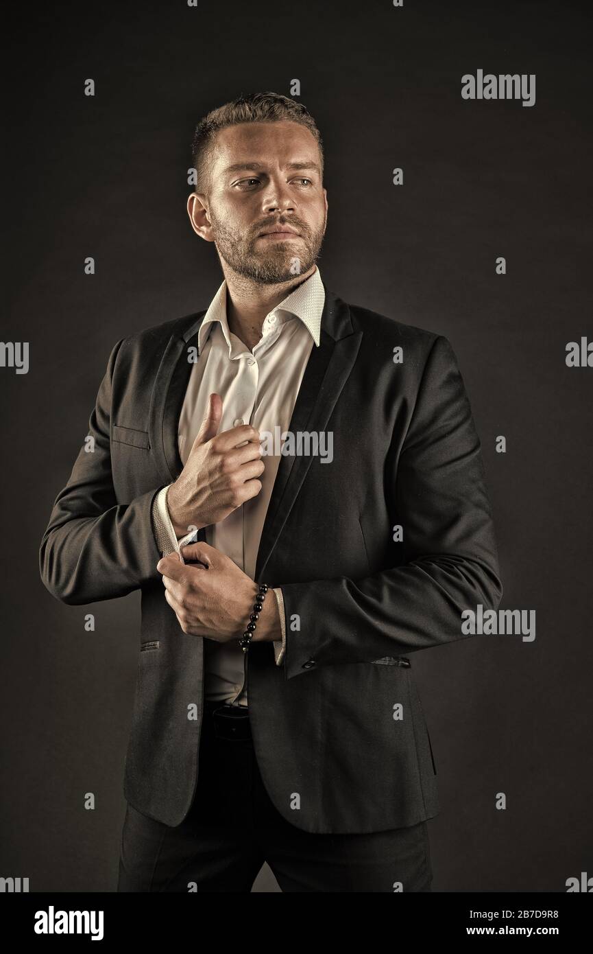 Modern life and agile business. Business and success. Businessman or ...