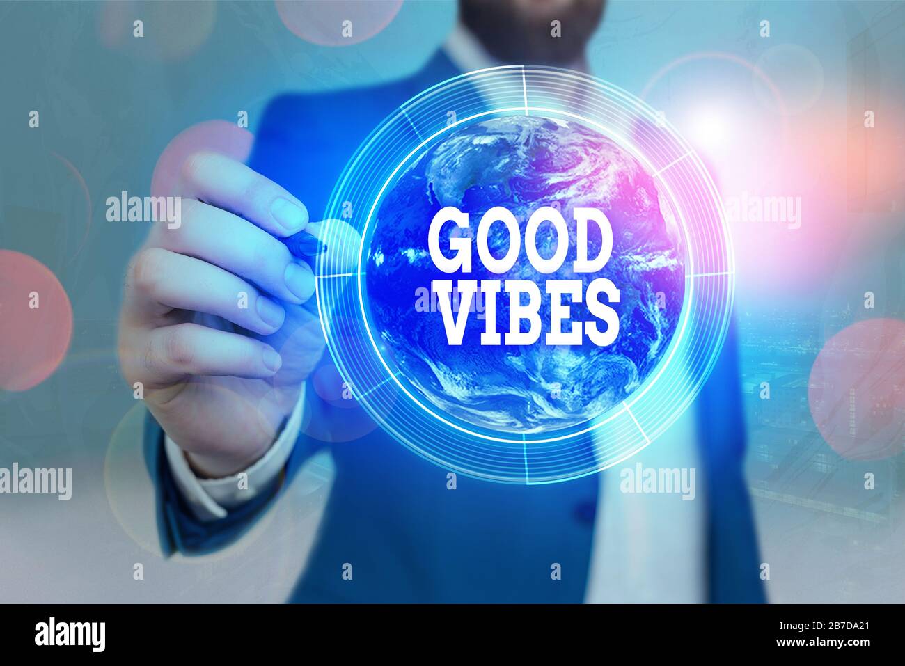 Handwriting text Good Vibes. Conceptual photo slang phrase for the ...