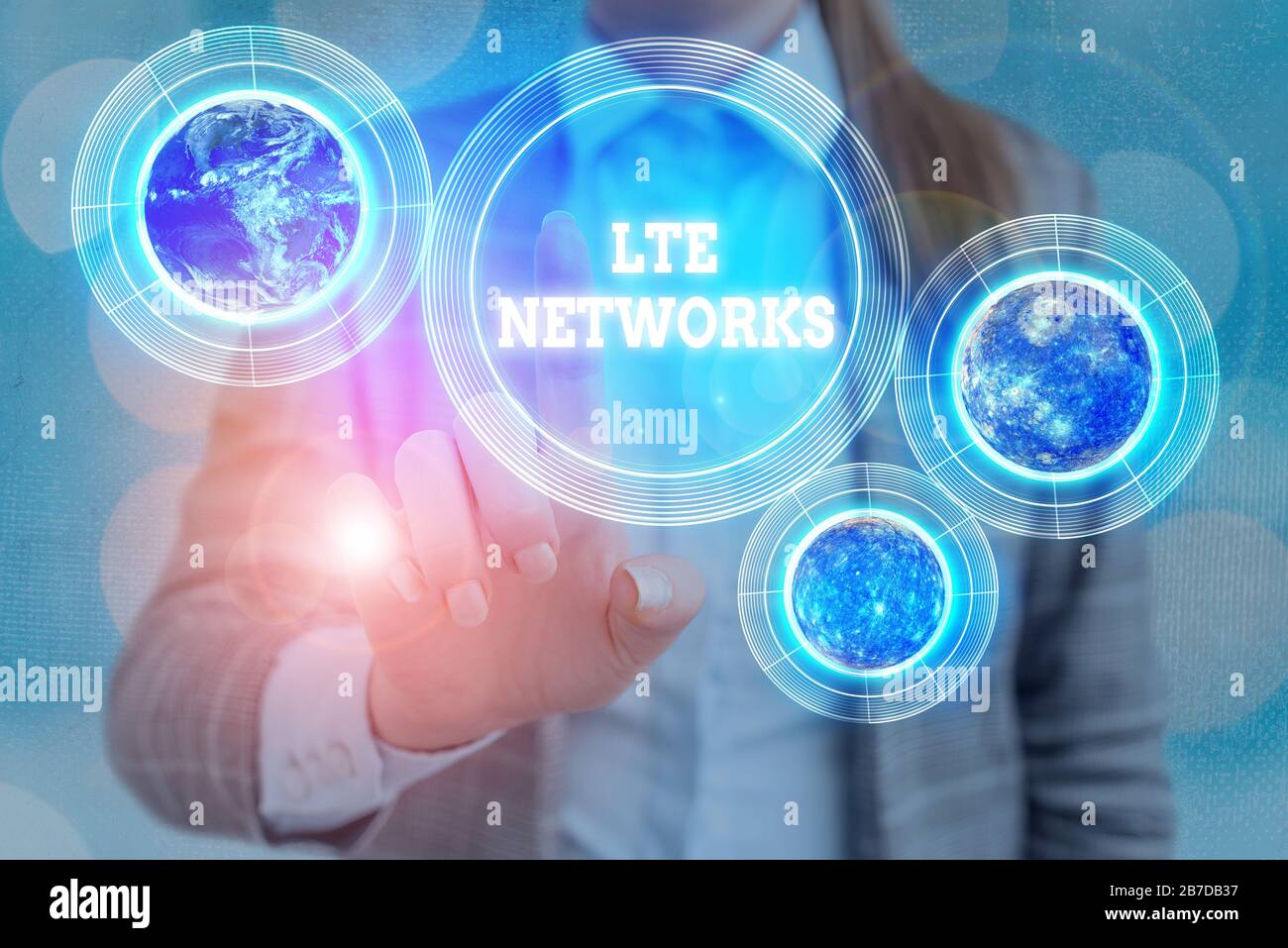 Handwriting text writing Lte Networks. Conceptual photo 4G wireless ...