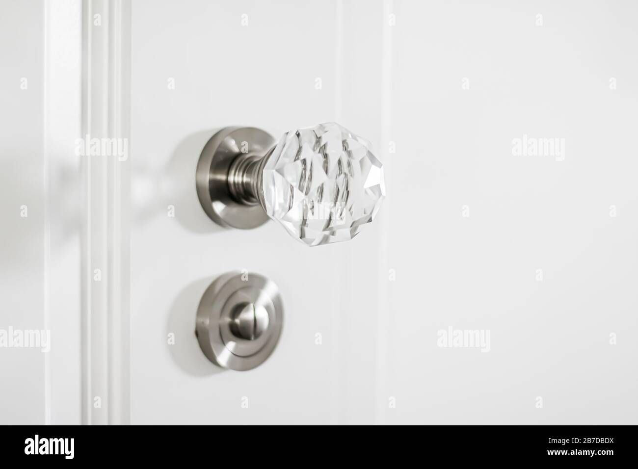 Luxury door handle, elegant home decor and interior design close-up ...