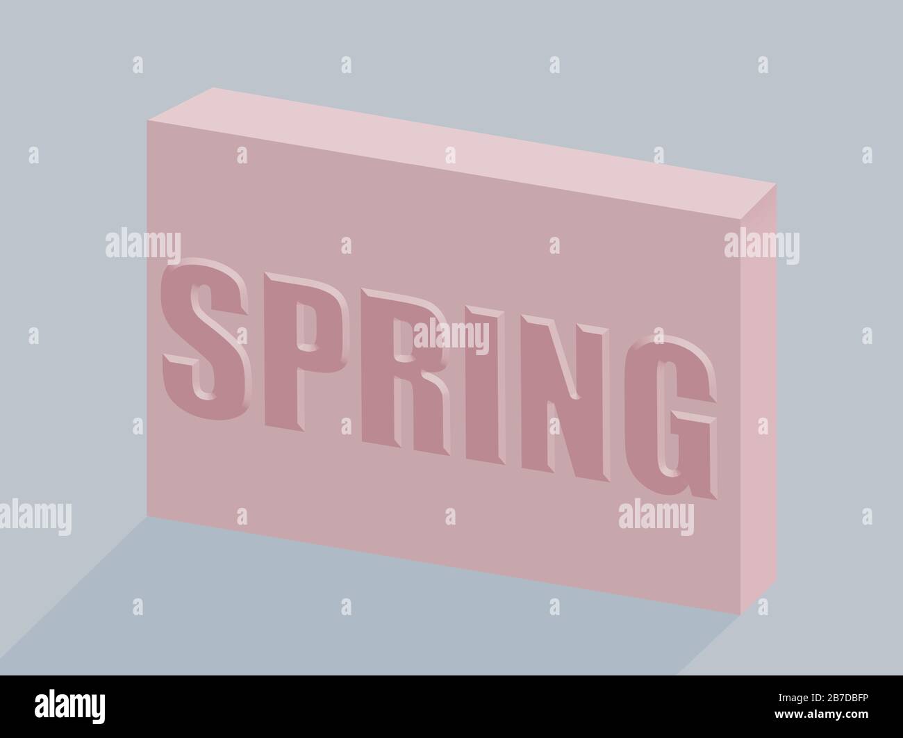 The word written in a modern background Stock Photo - Alamy