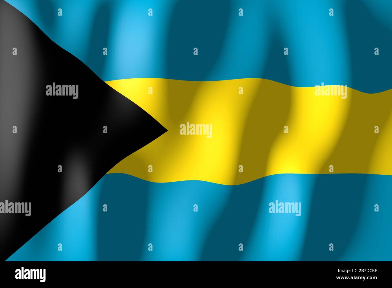 Bahamas - flag Stock Photo - Alamy