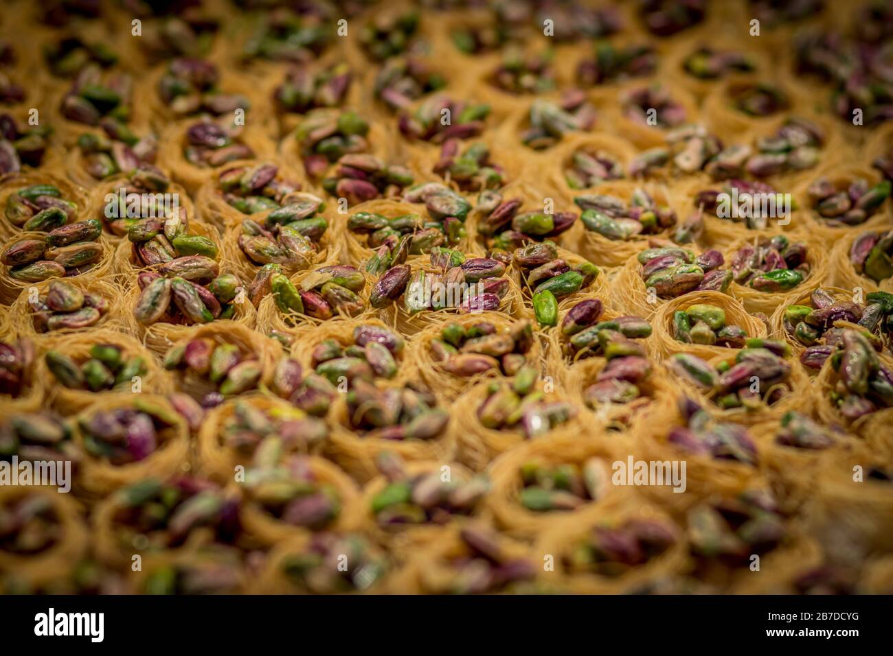 Baklawa (baklawa) traditional and authentic Middle Eastern Arabian ...