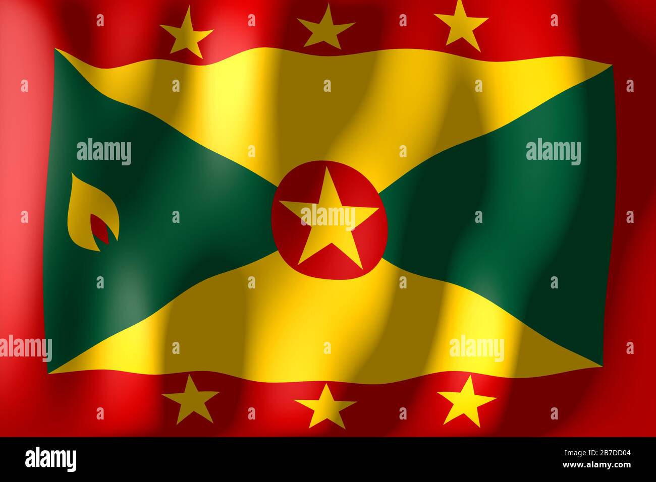 Grenada - flag Stock Photo - Alamy
