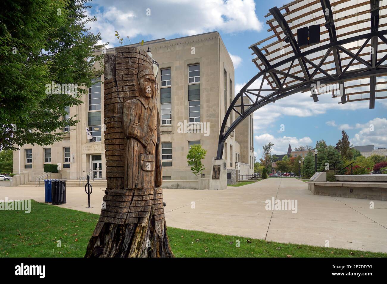 The Courthouse in Goderich, Ontario, Canada, North America Stock Photo ...