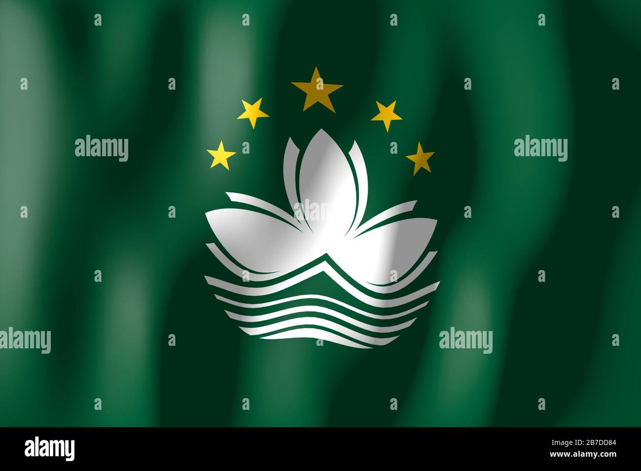 Macau - flag Stock Photo - Alamy