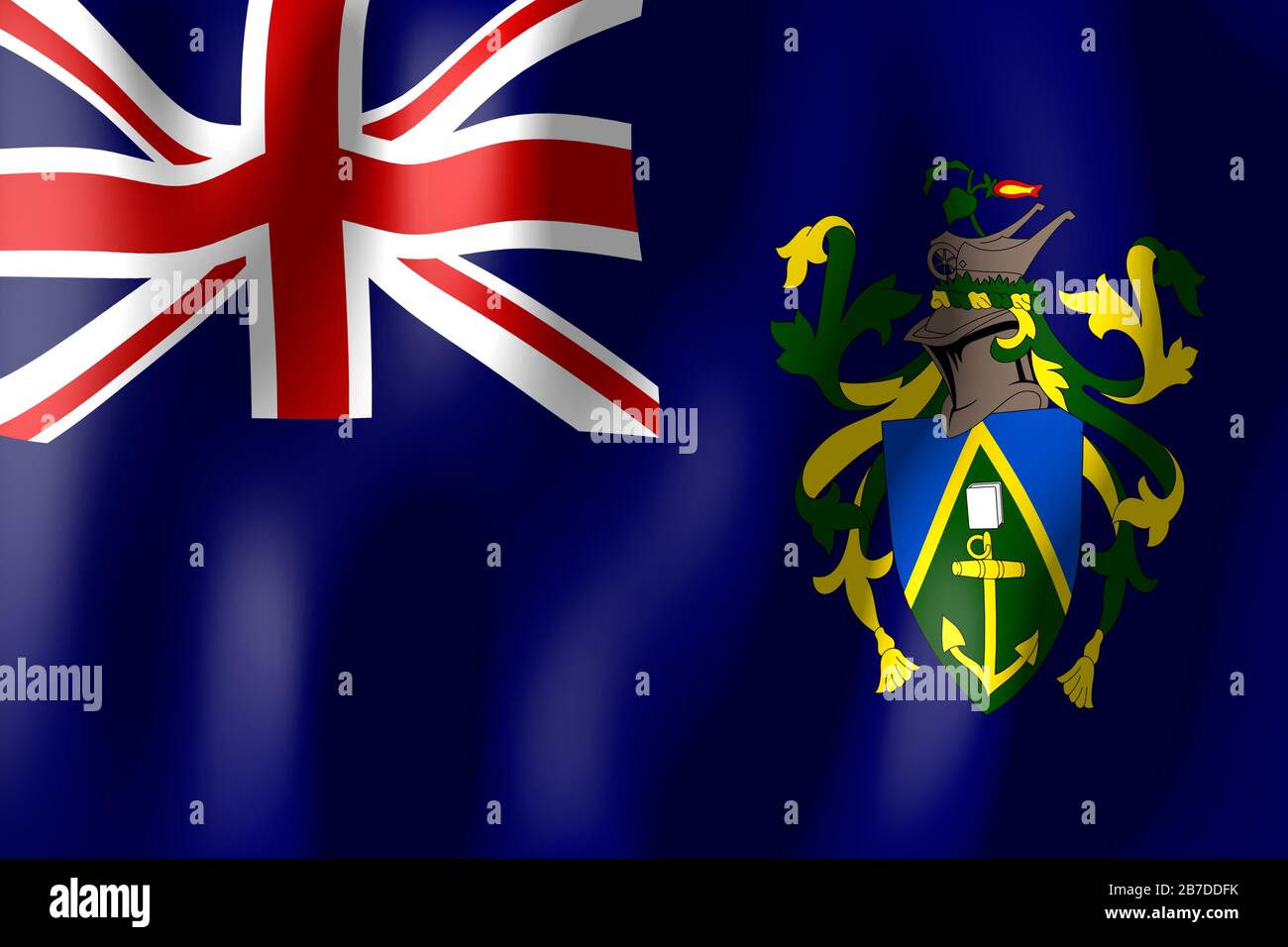 Flag of the pitcairn islands hi-res stock photography and images - Alamy