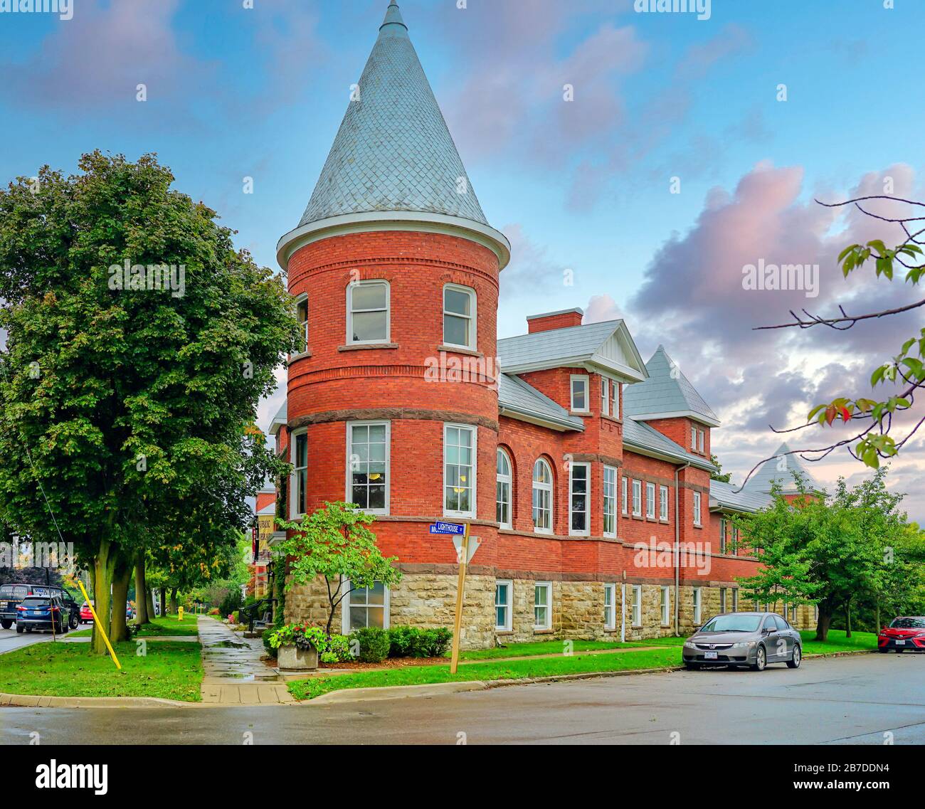 Library in One of Ontario's most beautiful towns, Goderich, Ontario ...