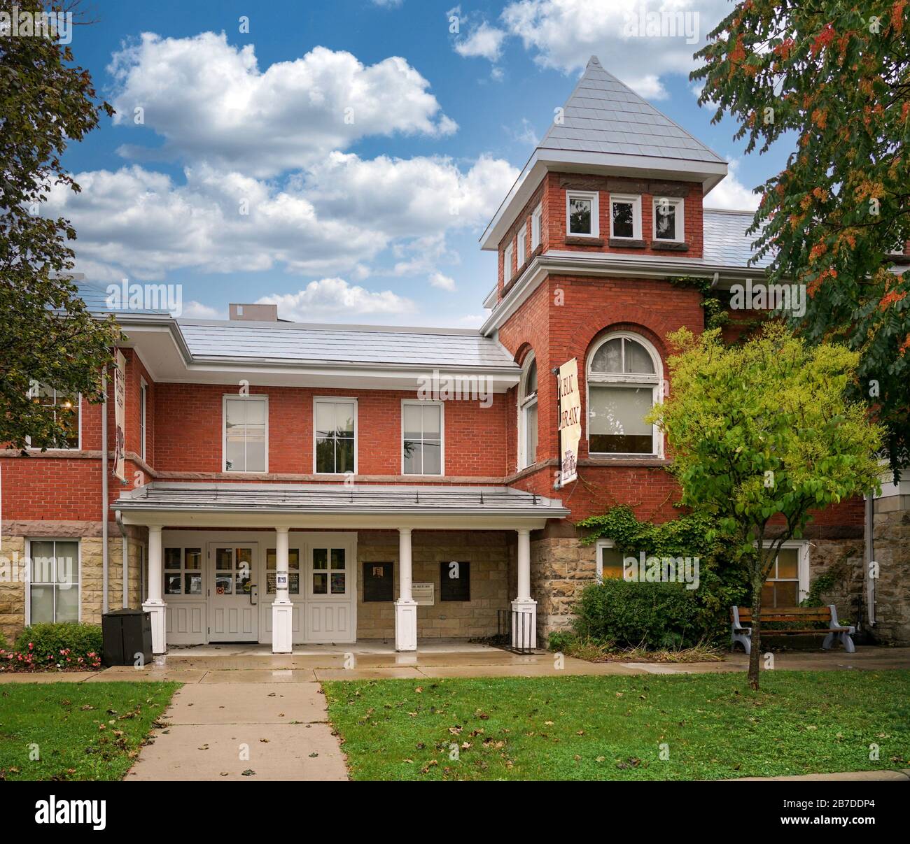 Library in One of Ontario's most beautiful towns, Goderich, Ontario ...