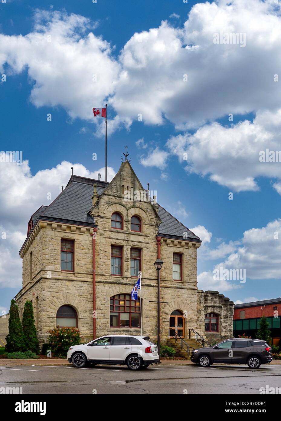 Town Hall in One of Ontario's most beautiful towns, Goderich, Ontario ...