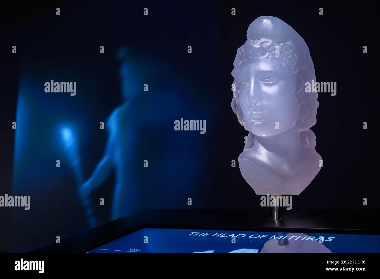 London Mithraeum, Roman Temple, London Stock Photo - Alamy