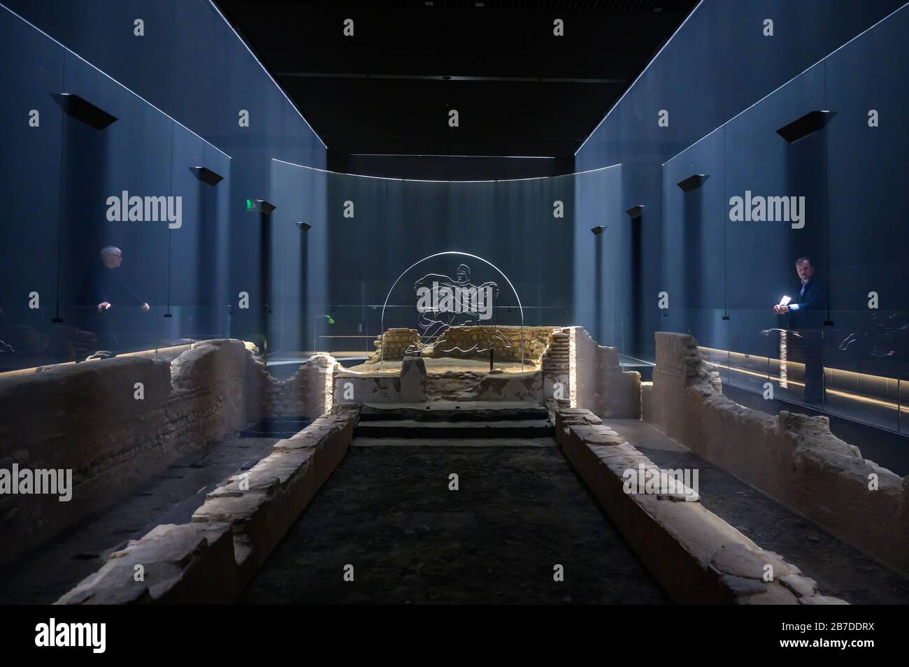 London Mithraeum, Roman Temple, London Stock Photo - Alamy