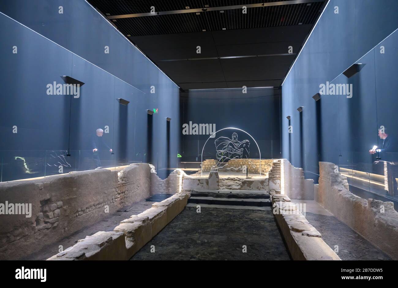 London Mithraeum, Roman Temple, London Stock Photo - Alamy