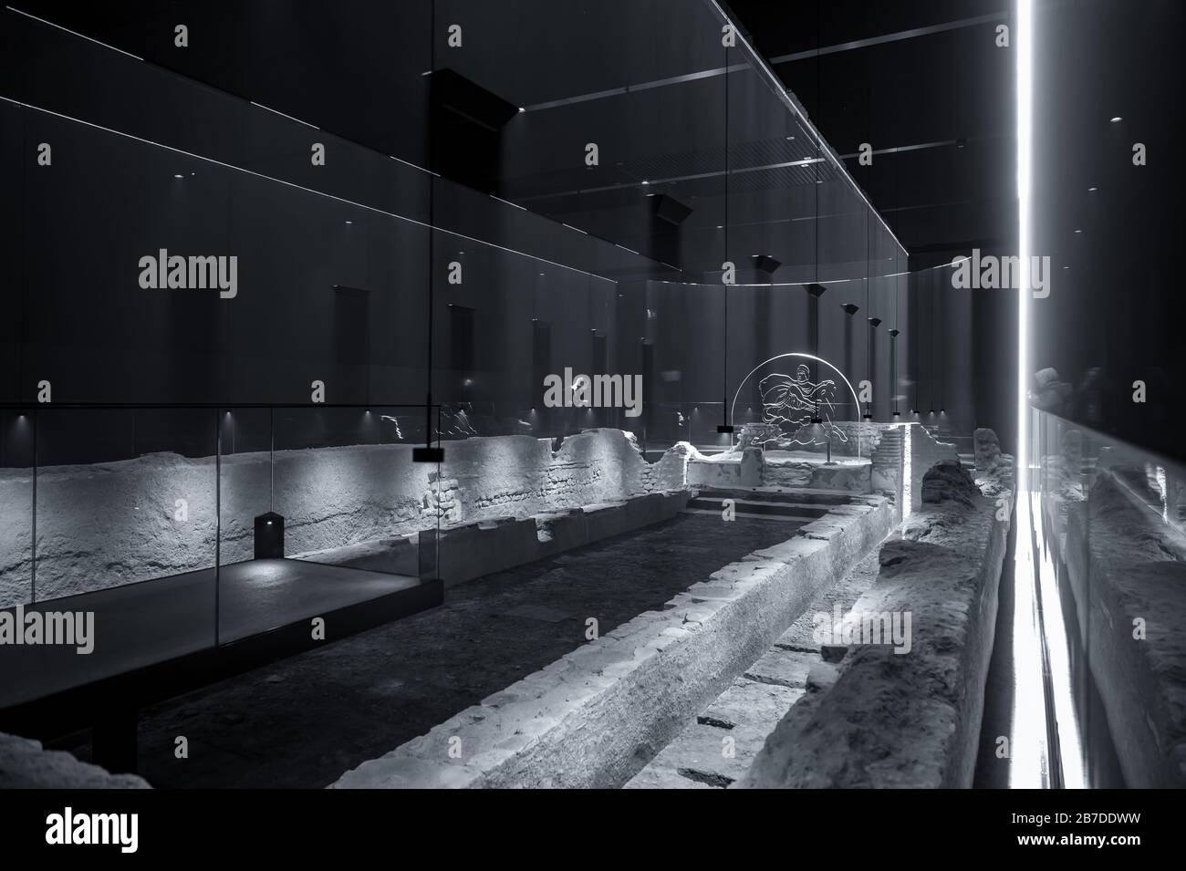 London Mithraeum, Roman Temple, London Stock Photo - Alamy