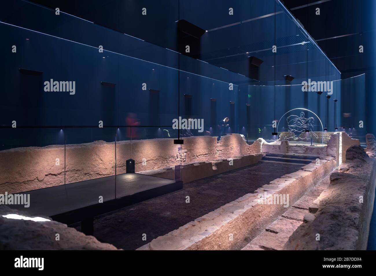 London Mithraeum, Roman Temple, London Stock Photo - Alamy