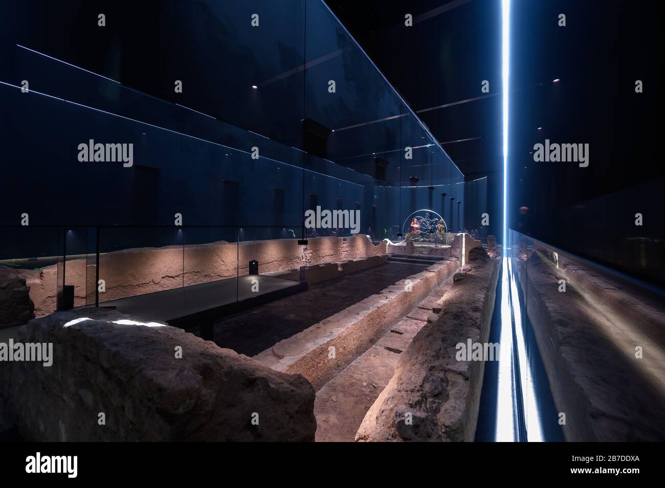 London Mithraeum, Roman Temple, London Stock Photo - Alamy