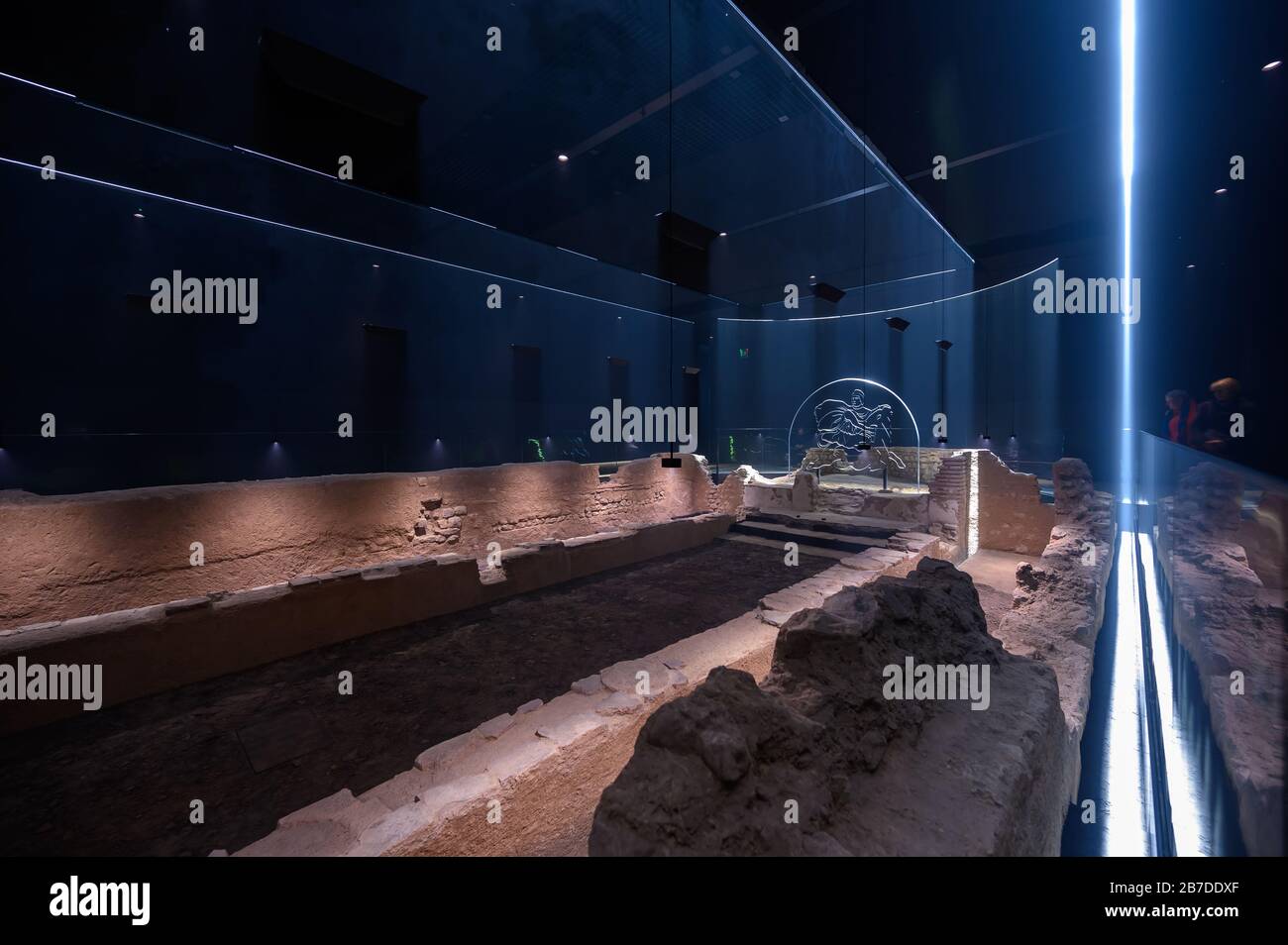 London Mithraeum, Roman Temple, London Stock Photo - Alamy