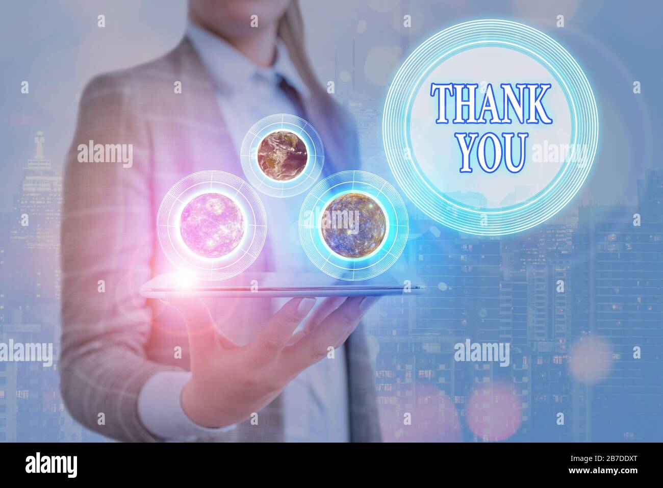 Conceptual hand writing showing Thank You. Concept meaning polite ...