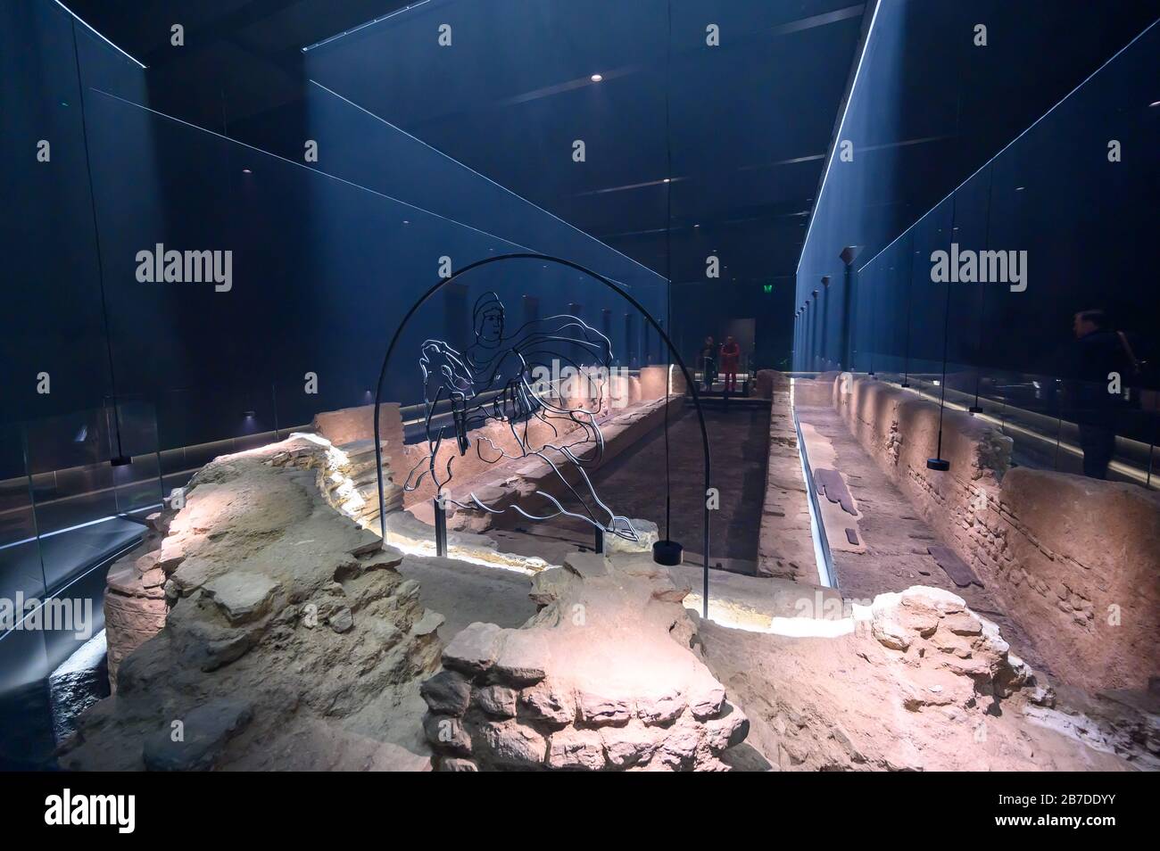 London Mithraeum, Roman Temple, London Stock Photo - Alamy