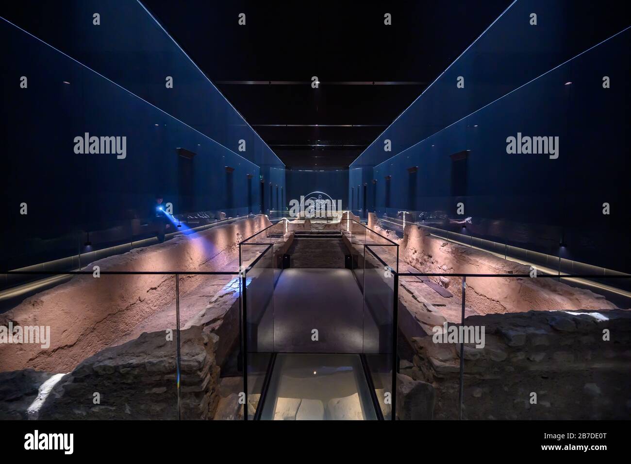 London Mithraeum, Roman Temple, London Stock Photo - Alamy