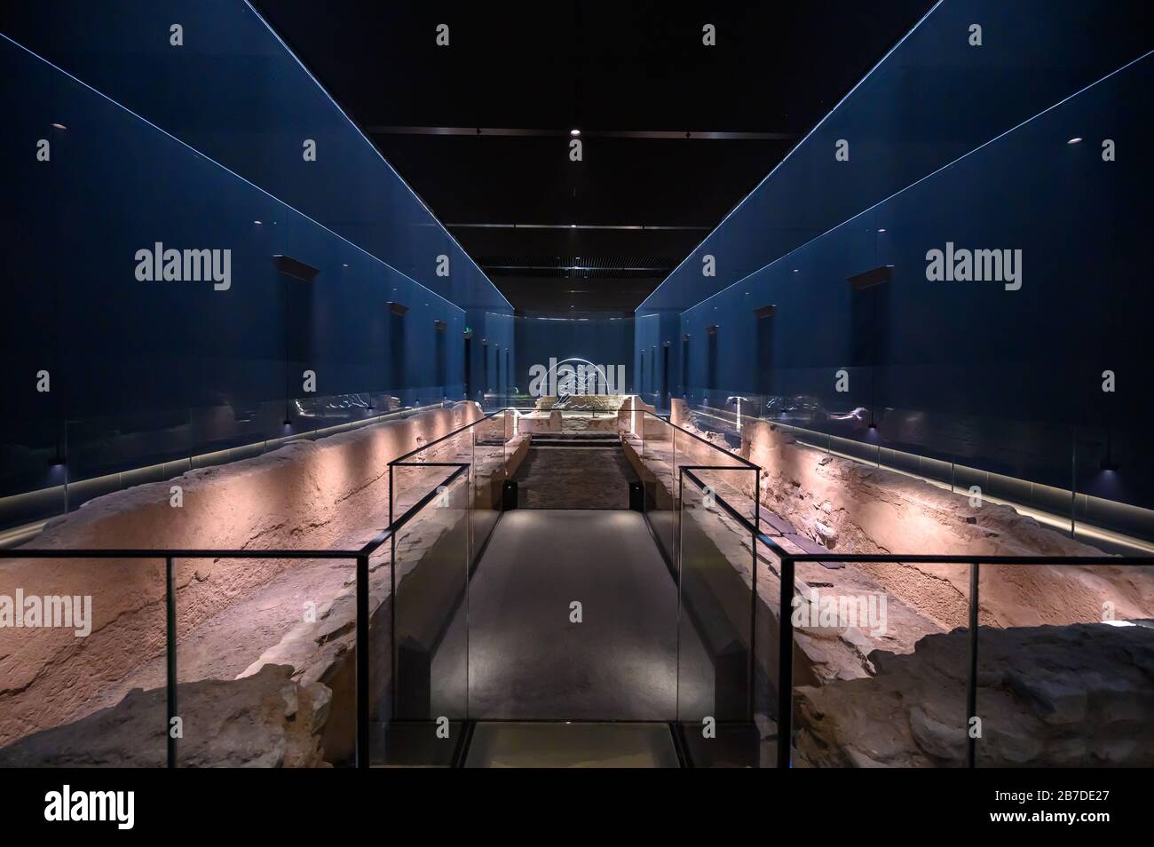 London Mithraeum, Roman Temple, London Stock Photo - Alamy