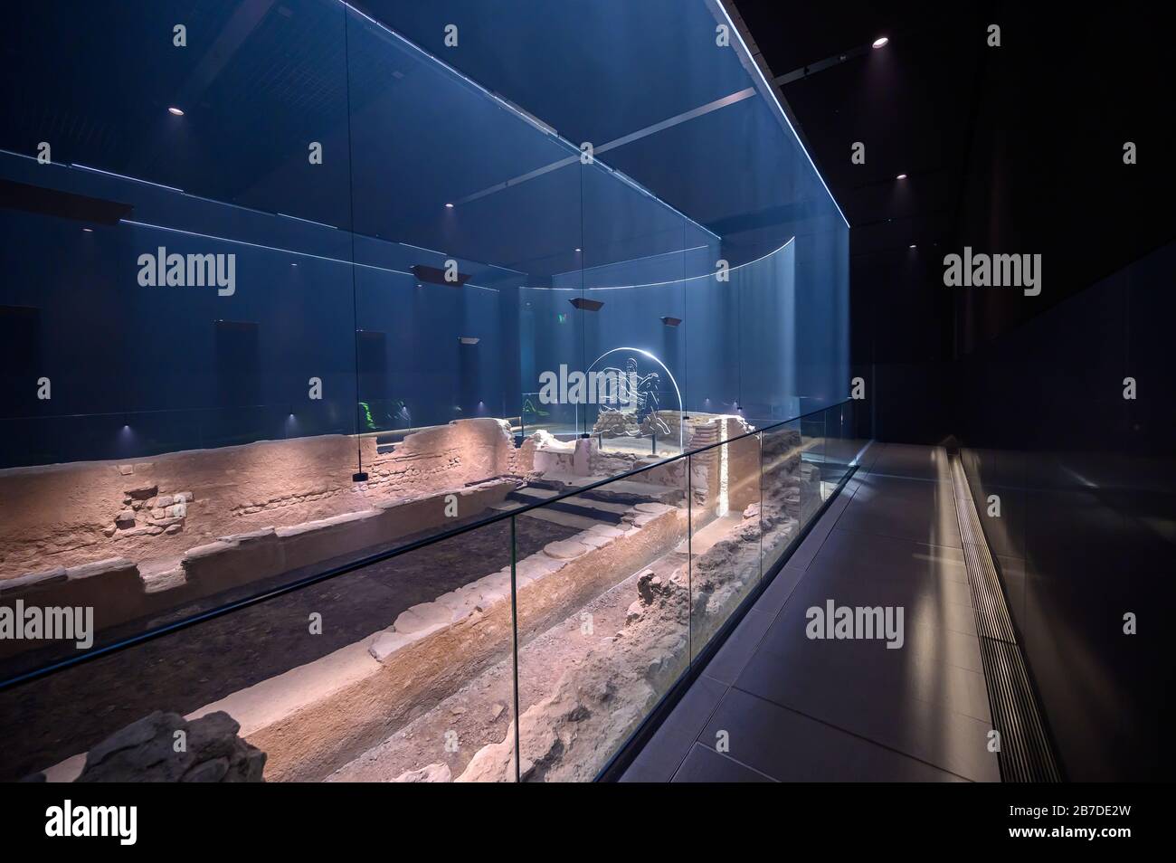 London Mithraeum, Roman Temple, London Stock Photo - Alamy