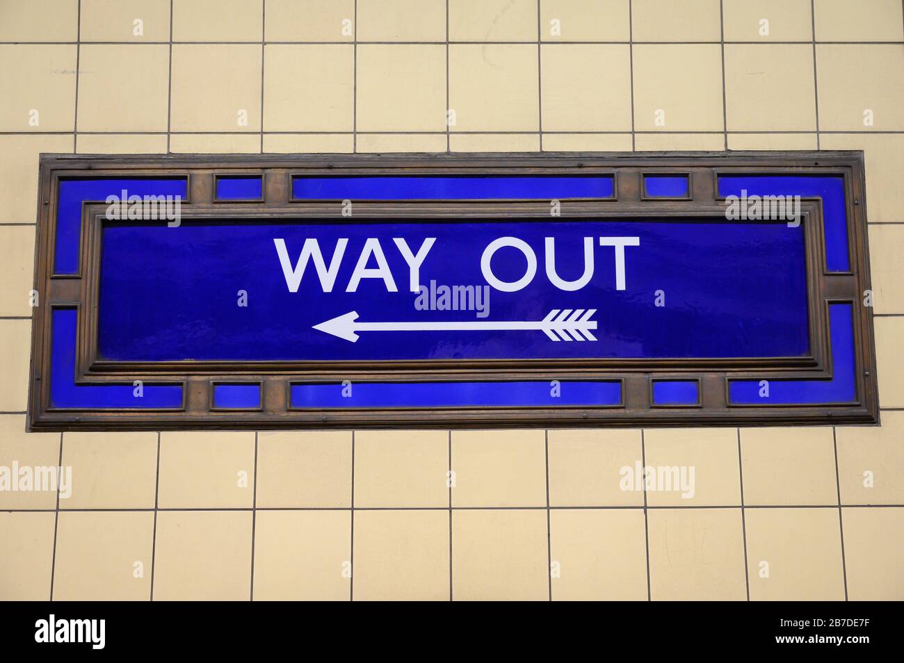 Manor House London Underground Station Stock Photo - Alamy