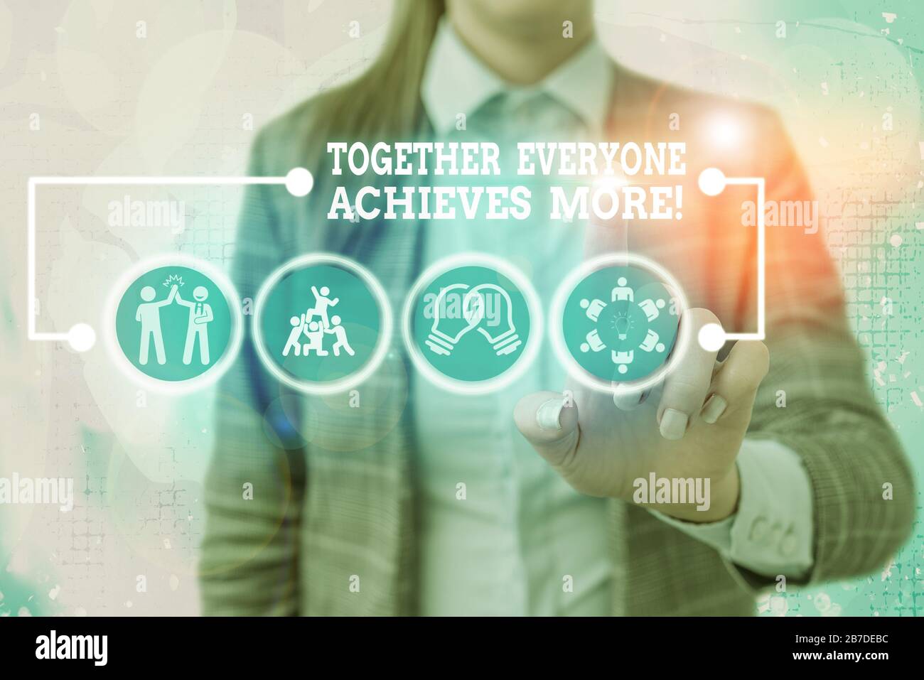 Together Everyone Achieves More High Resolution Stock Photography and ...
