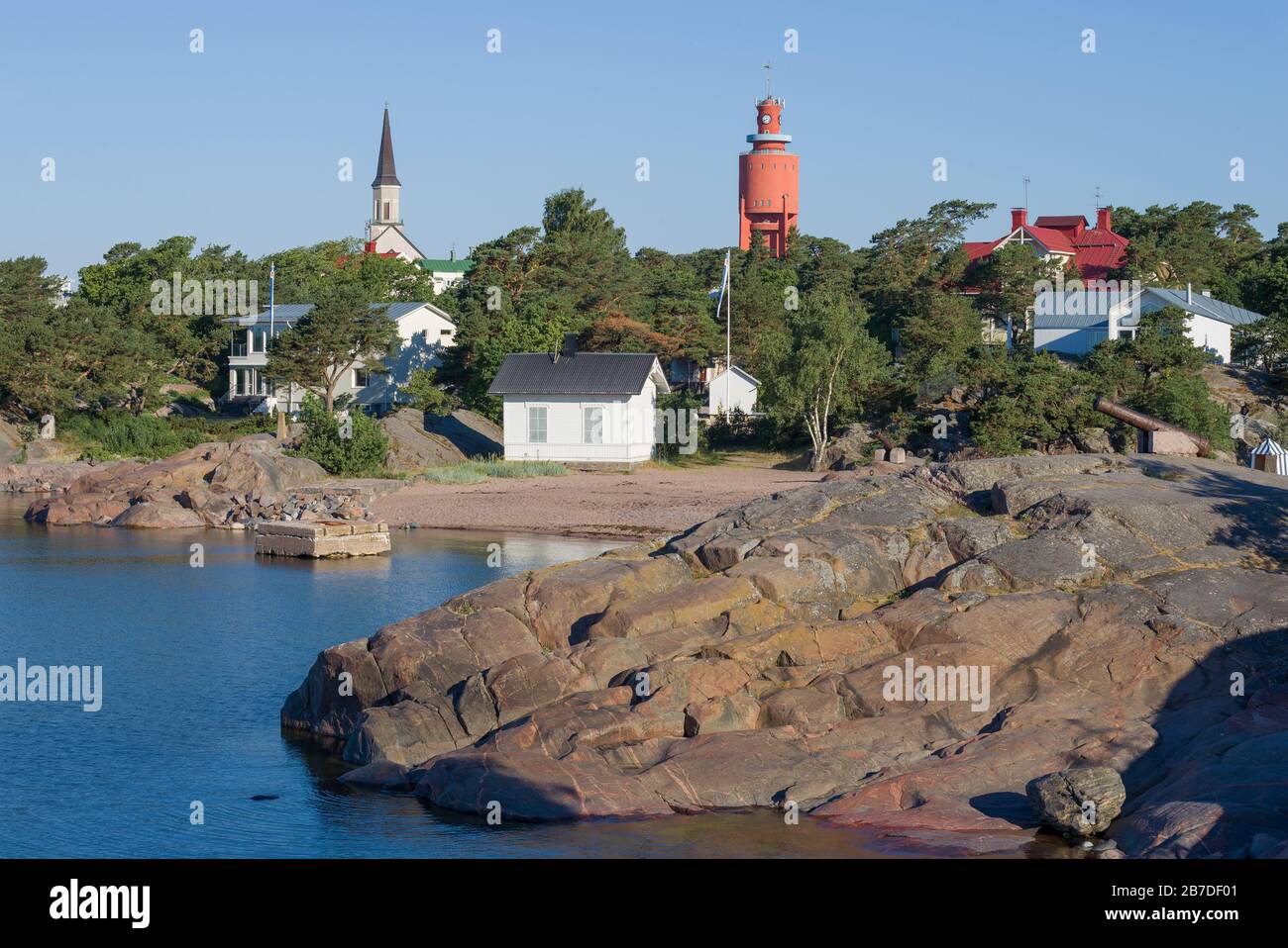 July sunny day in Hanko. Finland Stock Photo - Alamy