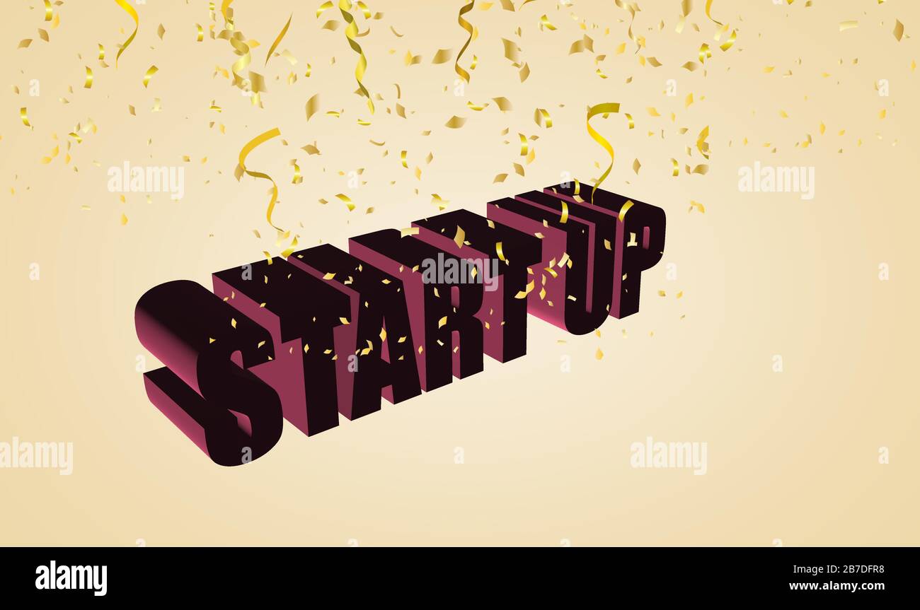 The word written in a modern background Stock Photo - Alamy