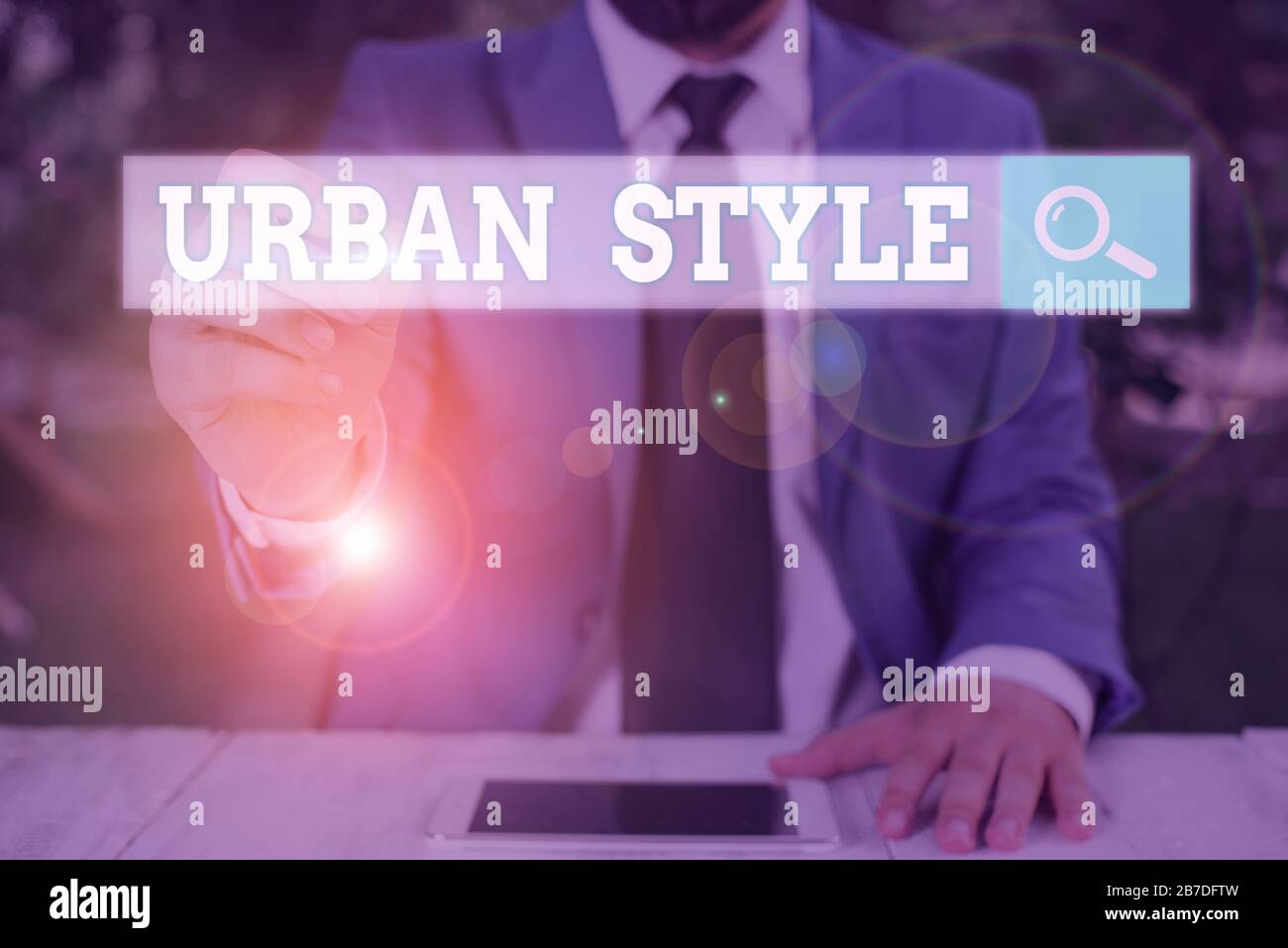 Conceptual hand writing showing Urban Style. Concept meaning fashion ...