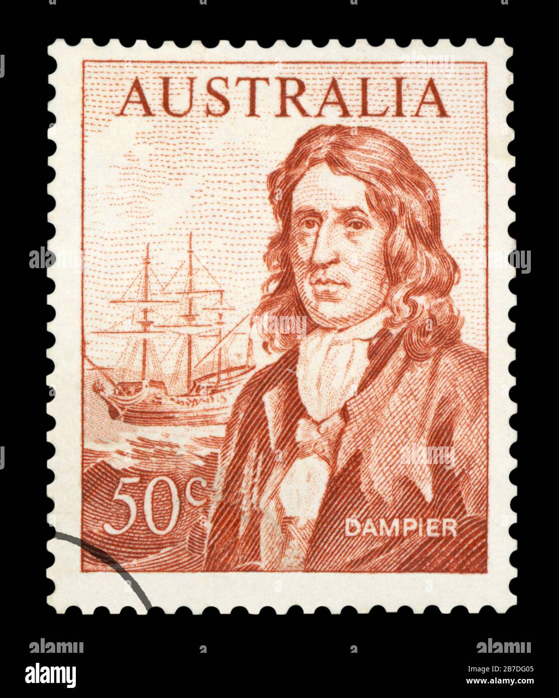AUSTRALIA - CIRCA 1966: A used postage stamp from Australia, depicting ...