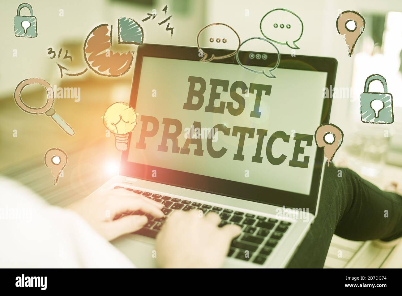 Word writing text Best Practice. Business photo showcasing commercial ...