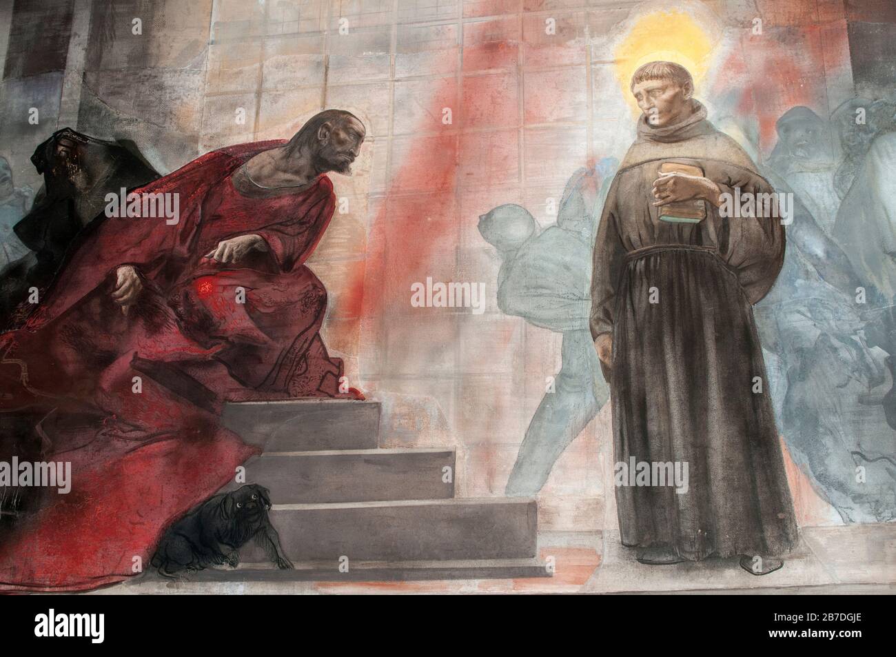 The radial chapels - Basilica of Saint Anthony of Padua, Italy Stock ...