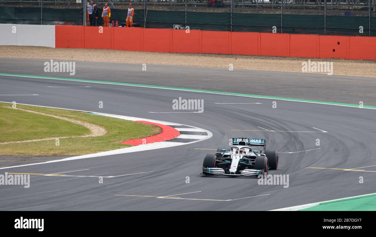 Lewis Hamilton at the 2019 British Grand Prix, Silverstone ...