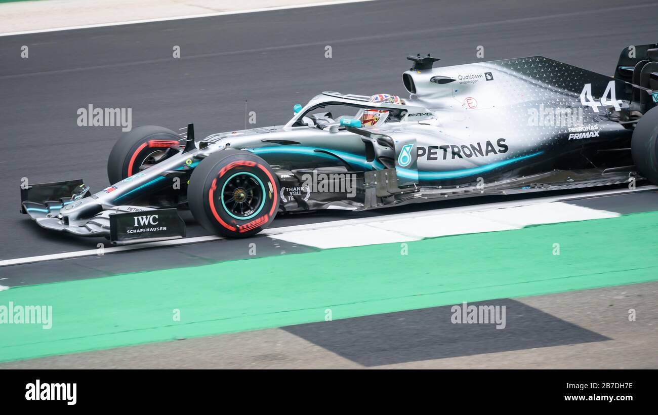 Lewis Hamilton at the 2019 British Grand Prix, Silverstone ...
