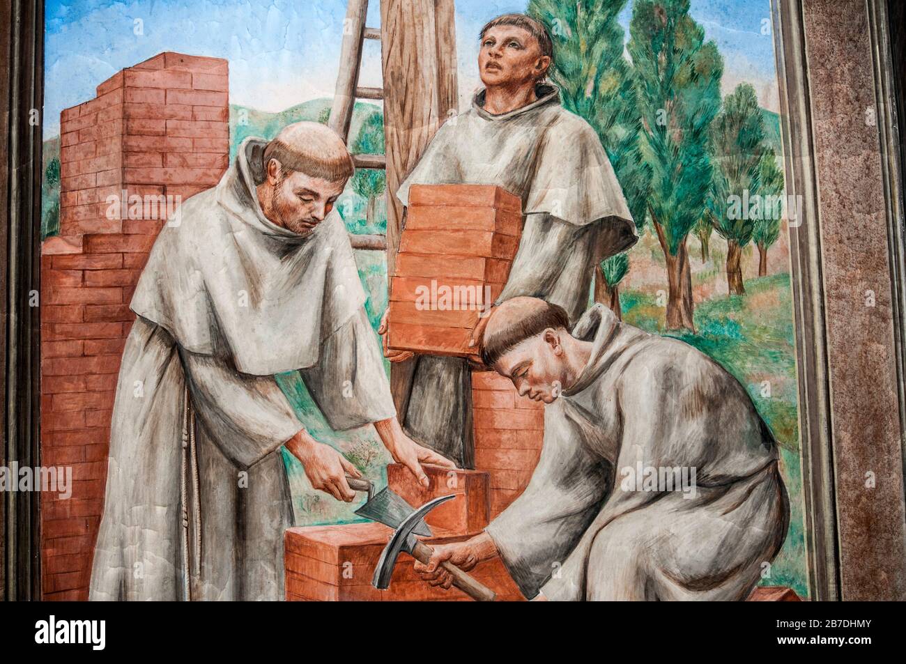 The radial chapels - Basilica of Saint Anthony of Padua, Italy Stock ...