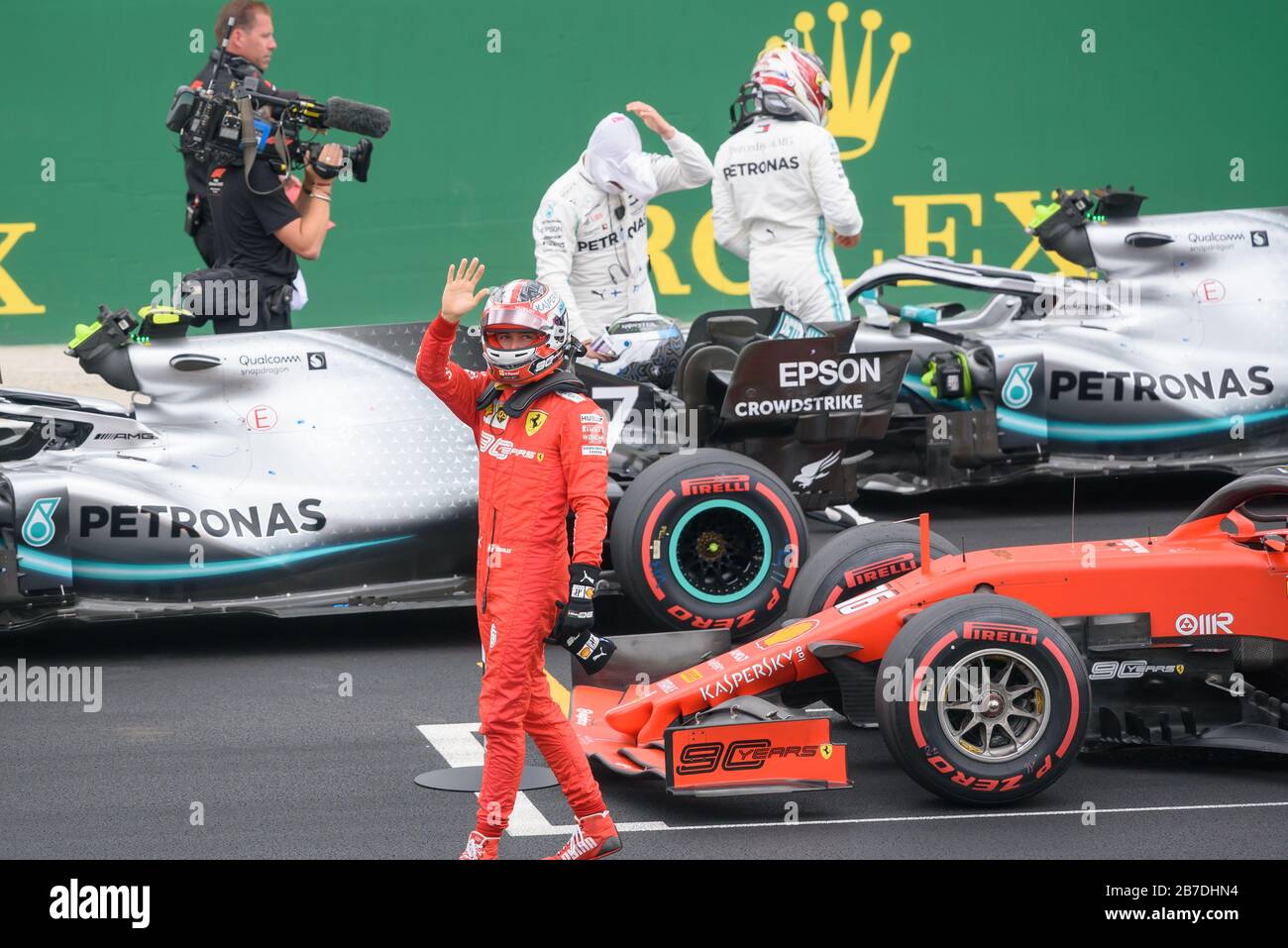 Lewis Hamilton at the 2019 British Grand Prix, Silverstone ...