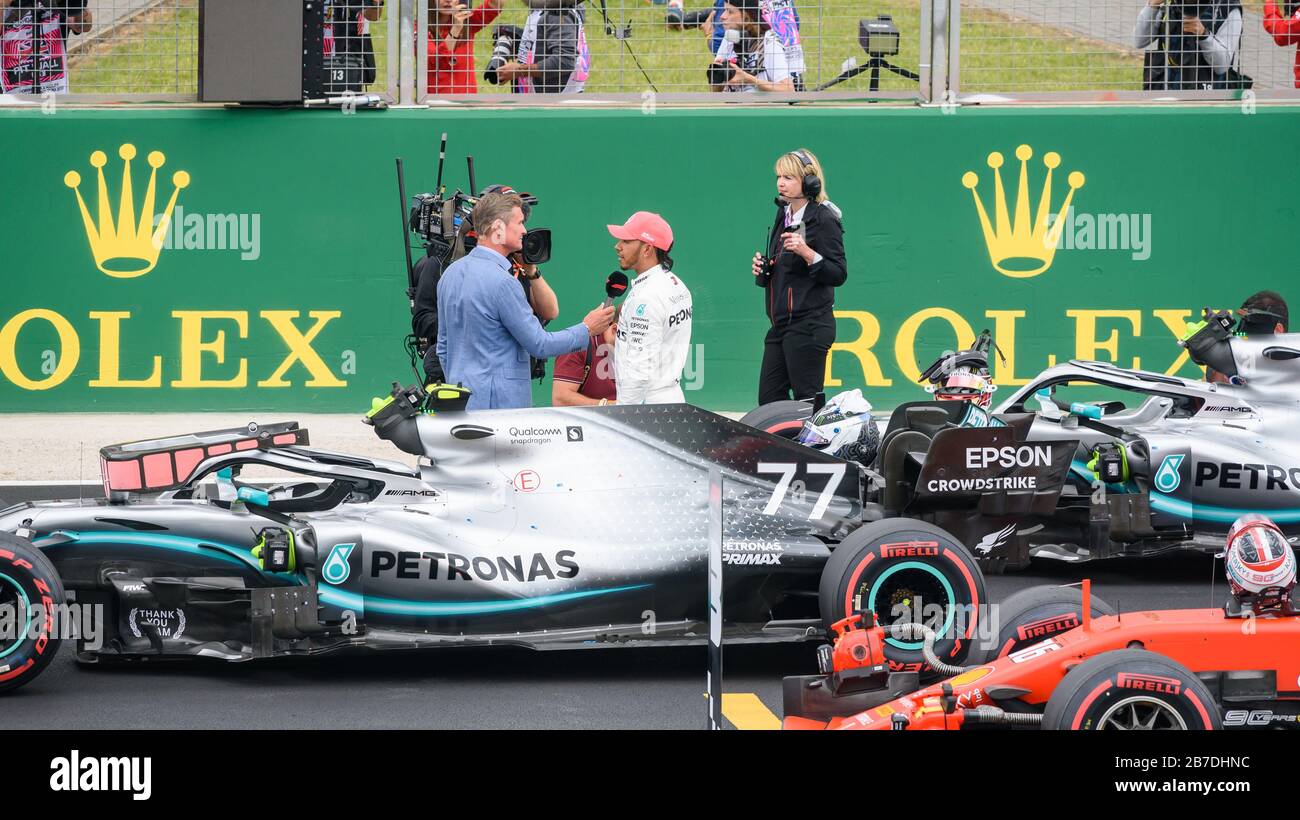 Lewis Hamilton at the 2019 British Grand Prix, Silverstone ...