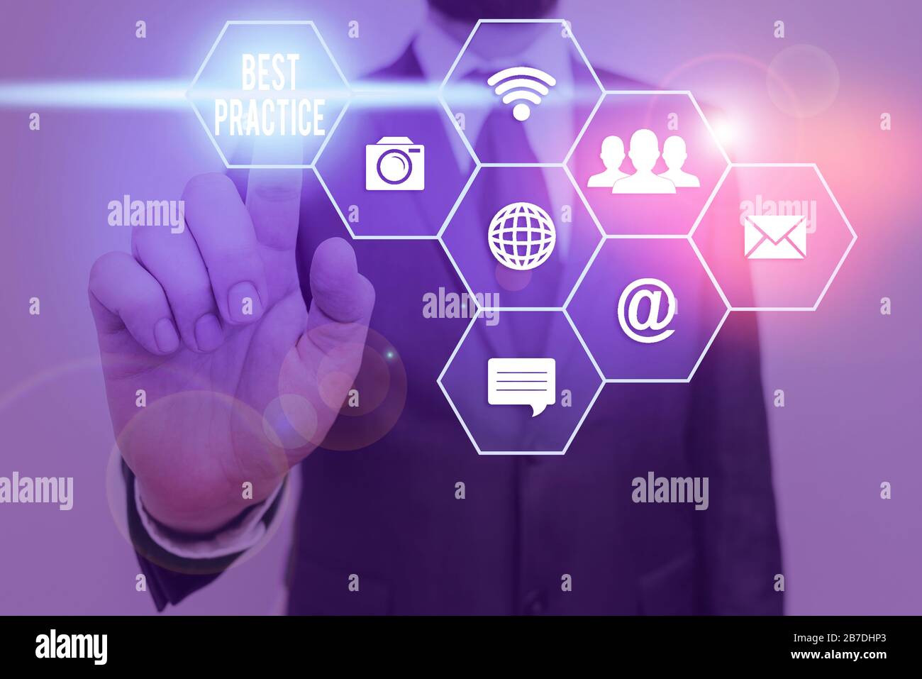 Text sign showing Best Practice. Business photo text commercial ...