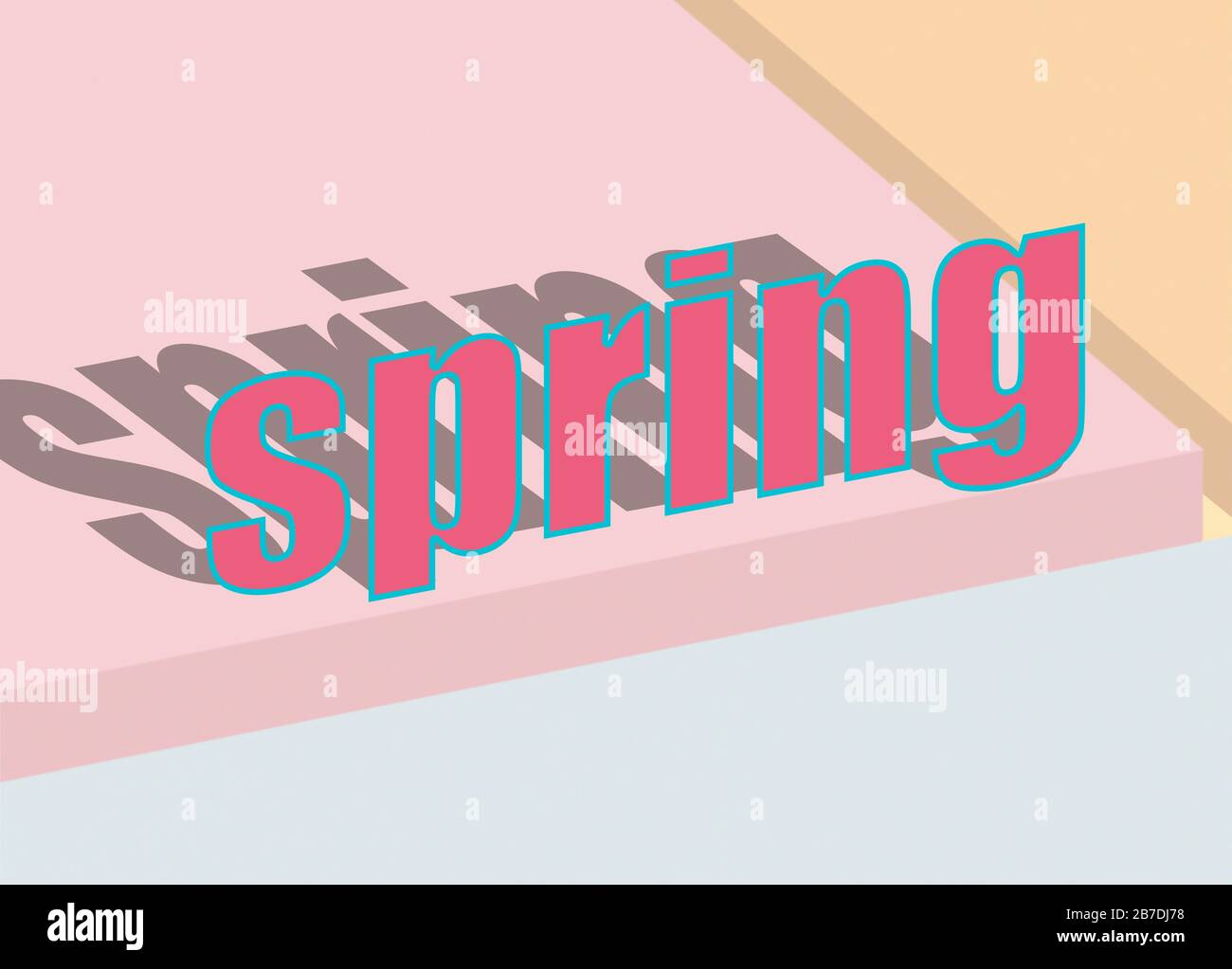 The word written in a modern background Stock Photo - Alamy