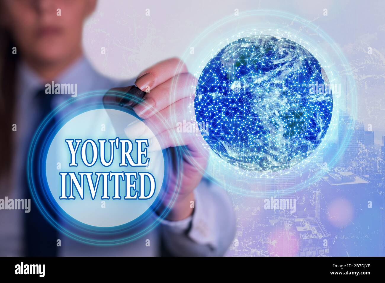 Word writing text You Re Invited. Business photo showcasing make a ...