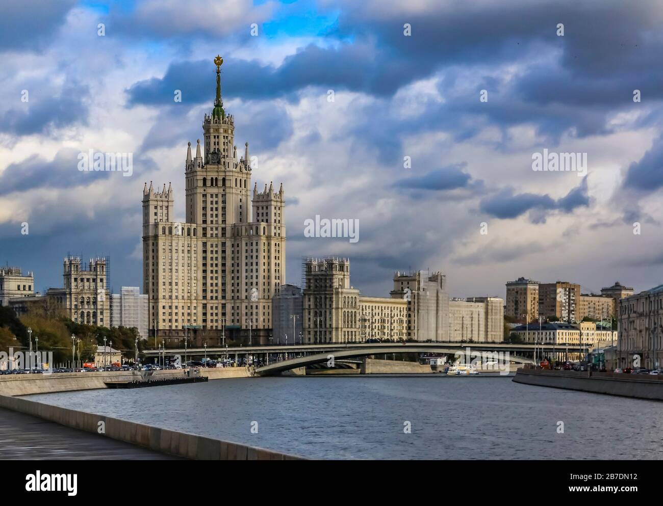 Stalins style building hi-res stock photography and images - Alamy