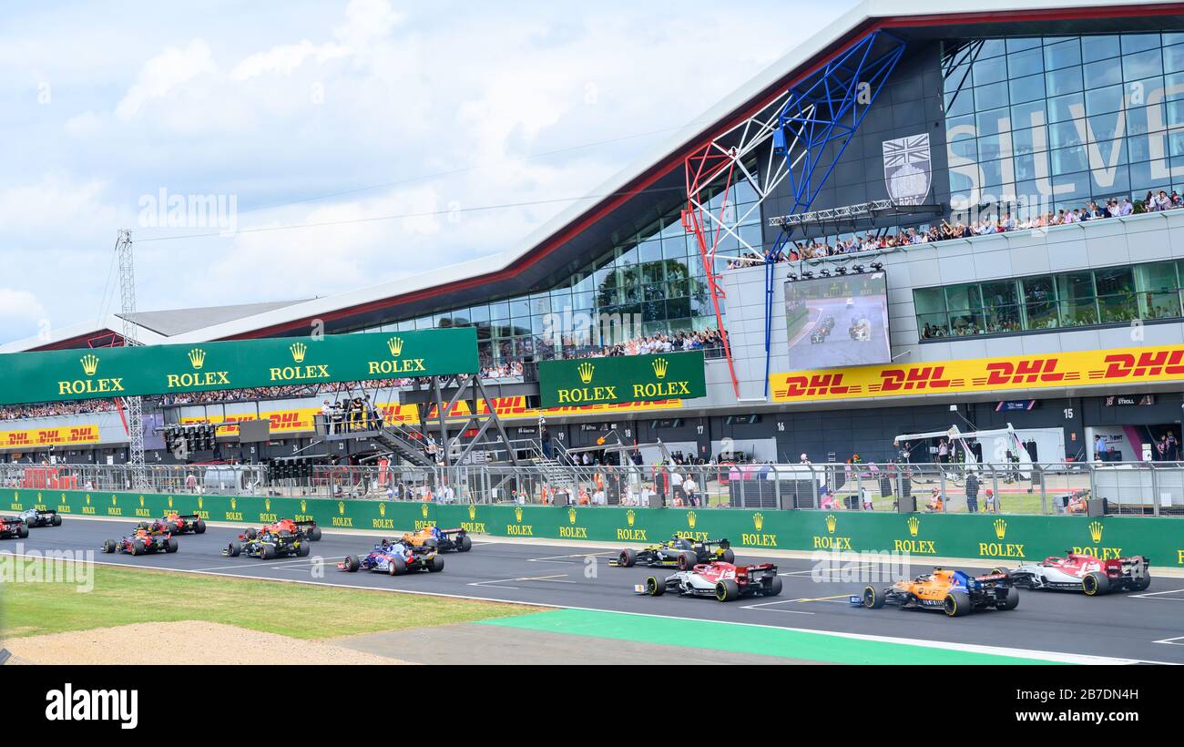 2019 British Grand Prix, Silverstone, Northamptonshire Stock Photo - Alamy