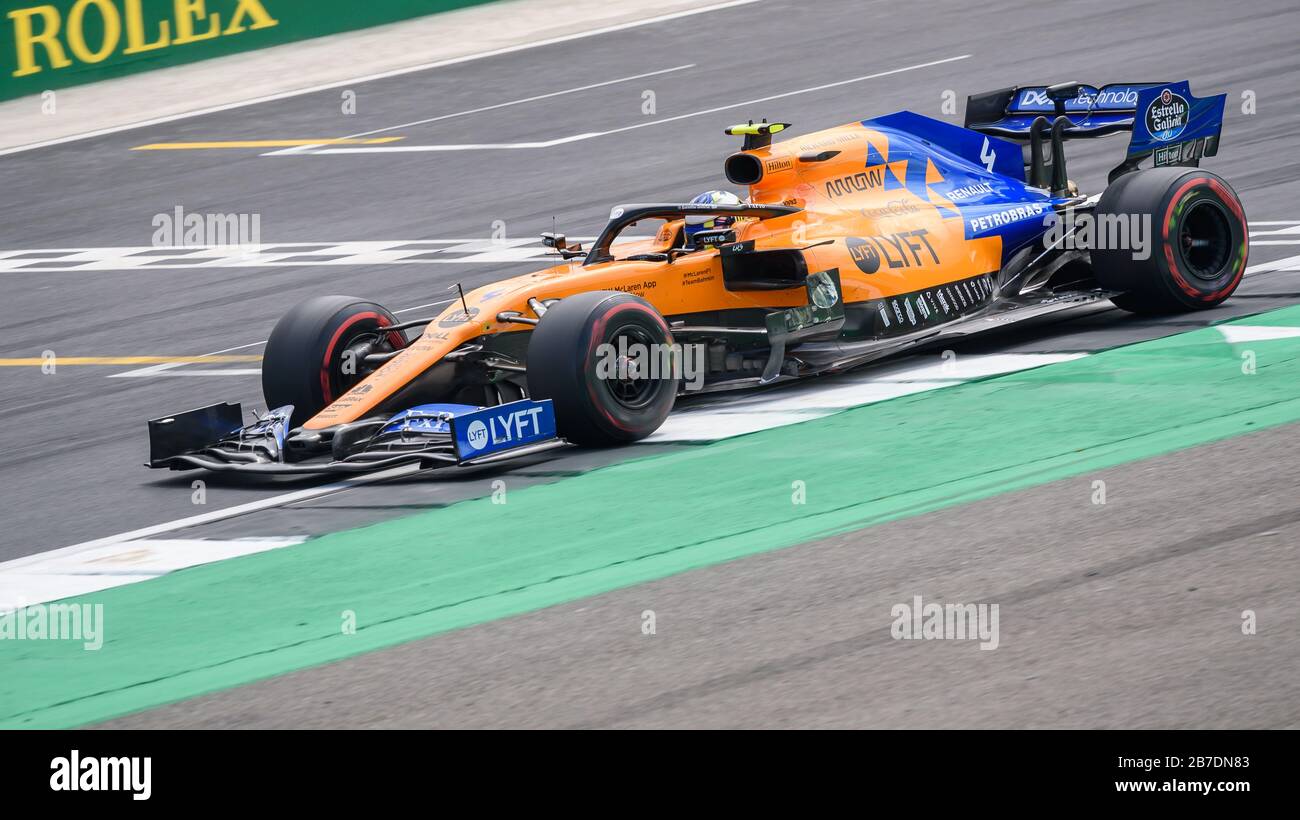 Lewis hamilton lando norris silverstone hi-res stock photography and ...