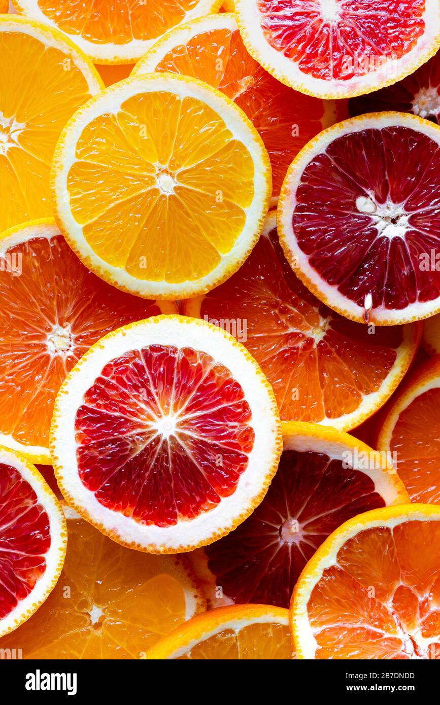 Citrus Fruits Wallpaper Stock Photo - Alamy