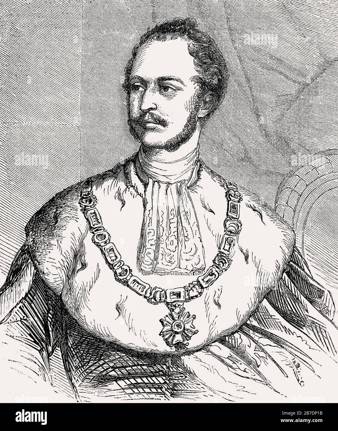 Maximilian II, 1811 –1864, King of Bavaria Stock Photo - Alamy